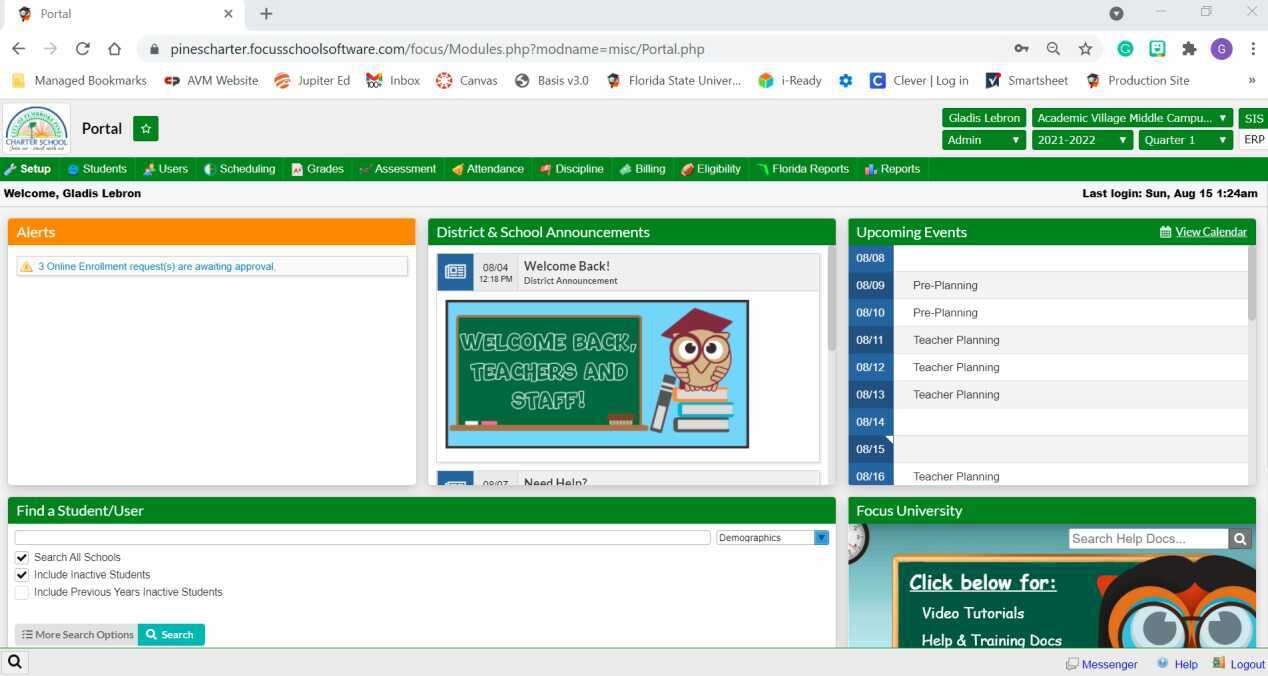 Searching for a Student