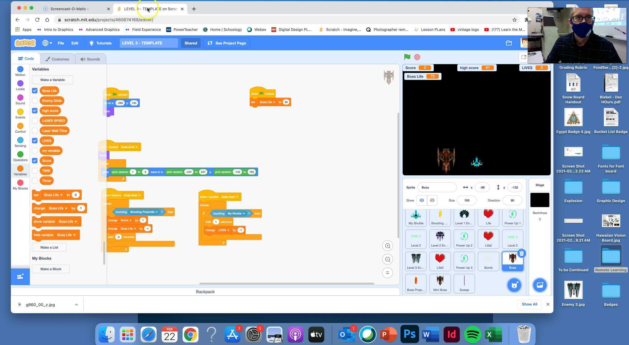 SPace Invaders - BOSS LEVEL #2 - Mini Boss