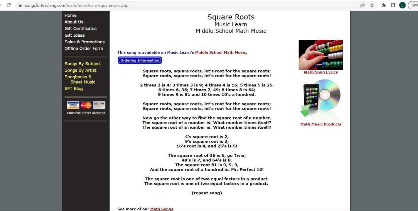 square roots