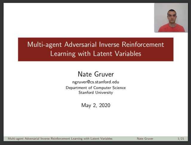 Multi-agent Adversarial Inverse Reinforcement Learning with Latent ...