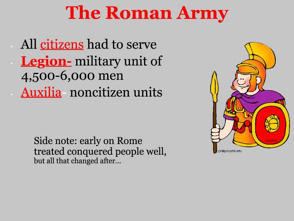 Roman Expansion and Conquest