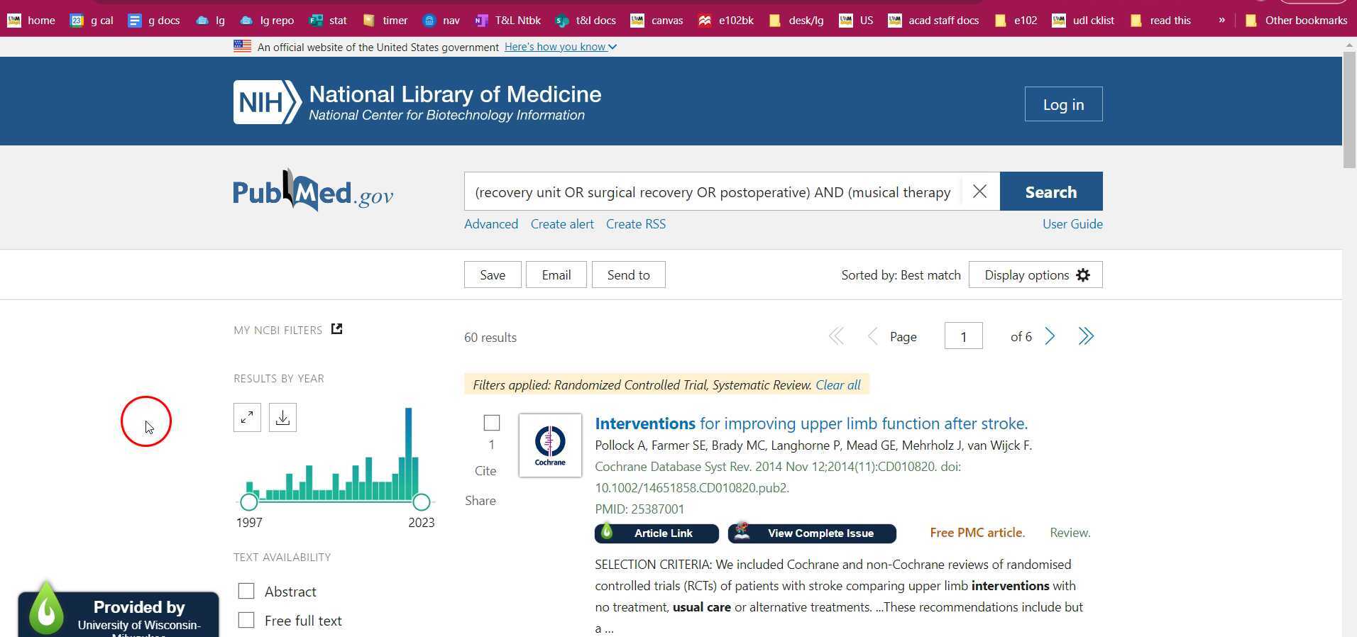 PubMed Clinical Queries (2:25)