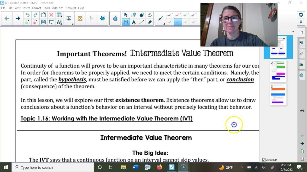 IVT #1: Big Idea & Conditions for IVT