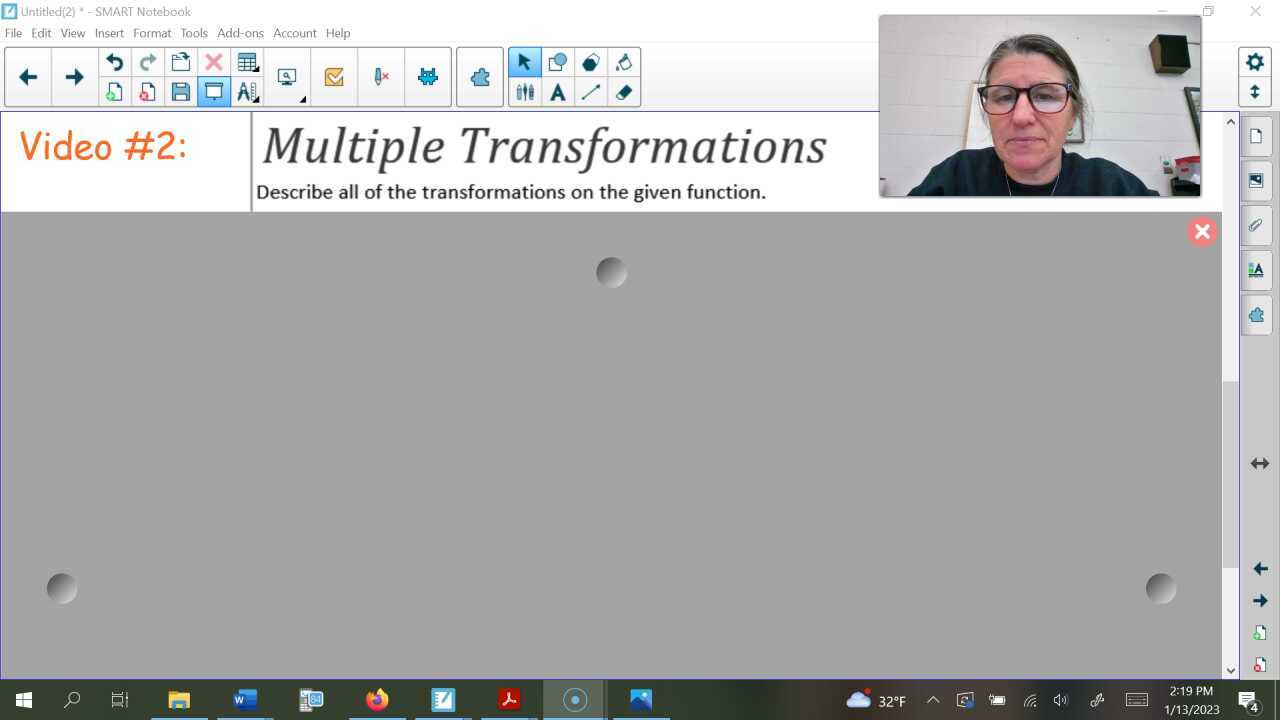 5.2 Video #2: Multiple Transformations Simultaneously