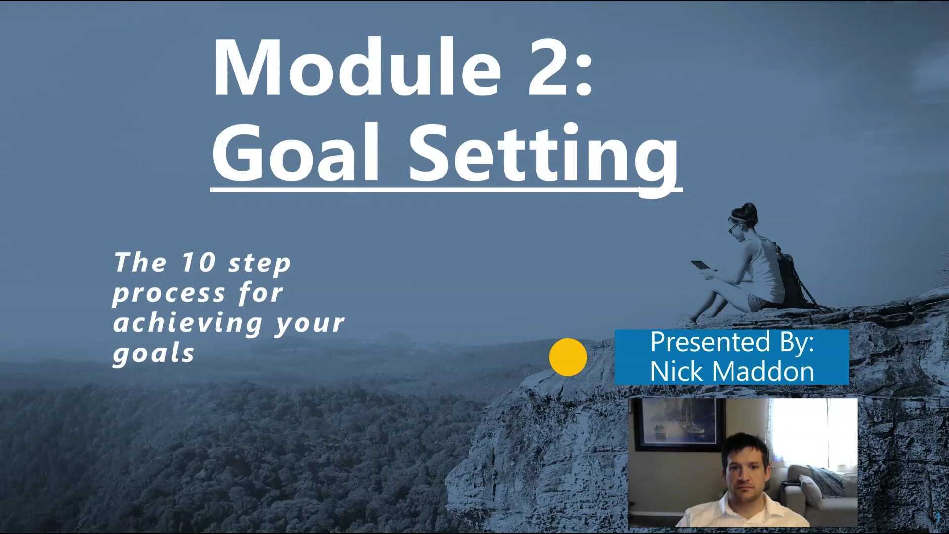 M2 Goal Setting Video