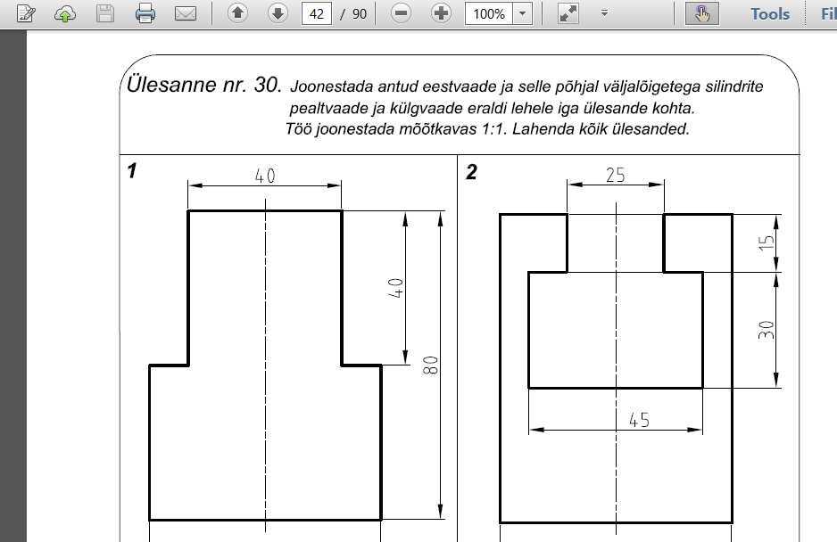 Silindri lõikejooned