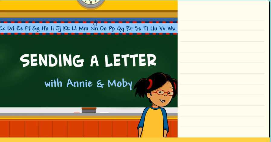 Letter writing Brainpop