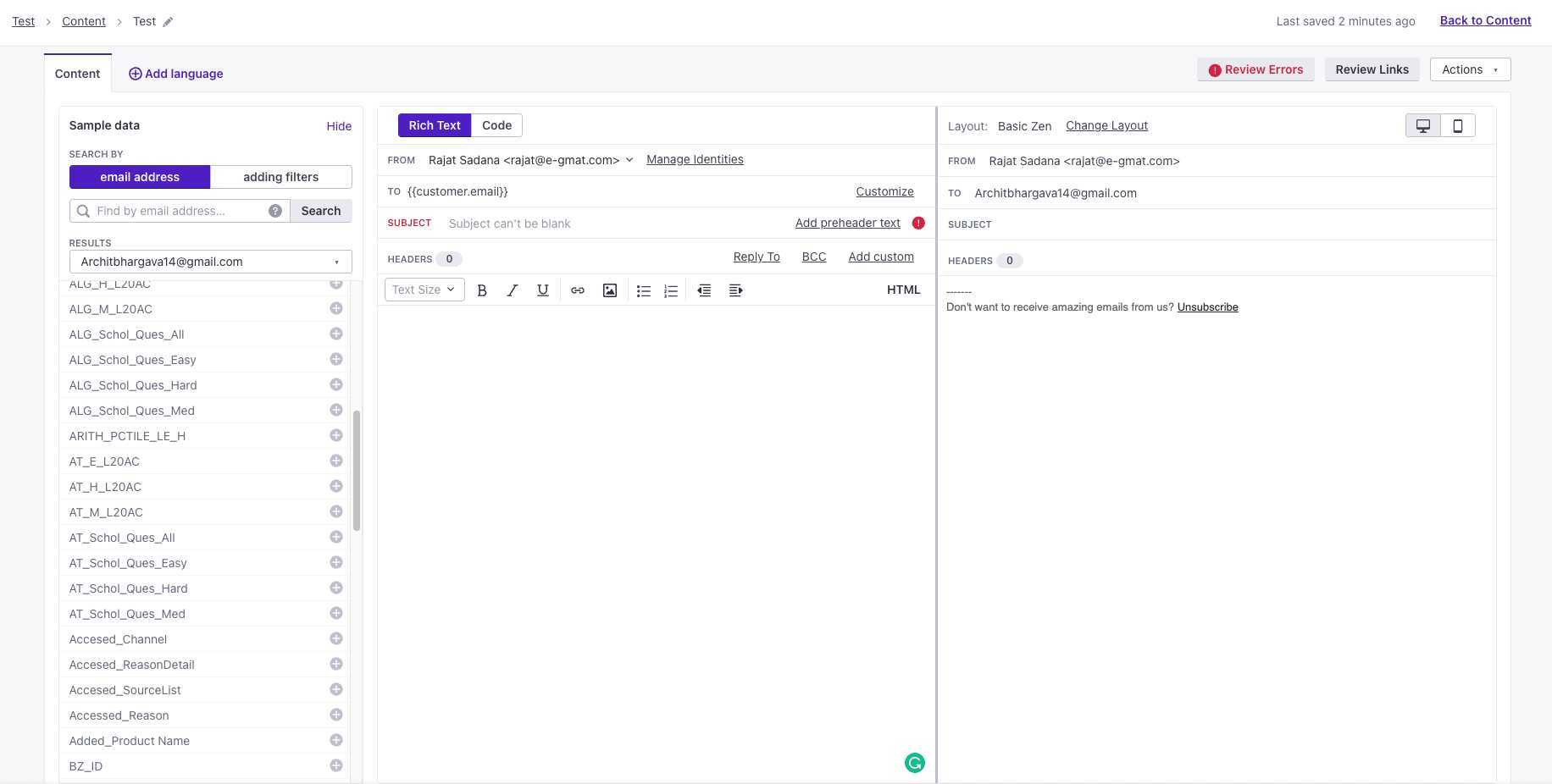 Cio - Usage of Liquid Code - Basics