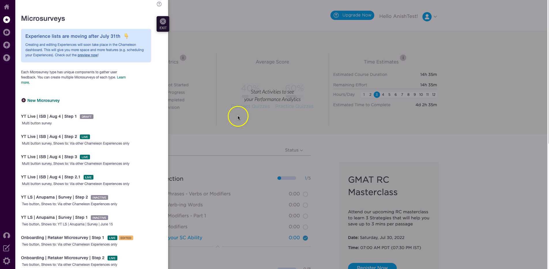 Chameleon Flow | YT Live | ISB