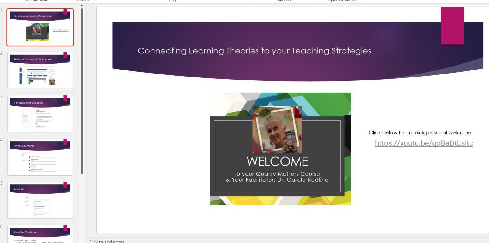 Connecting Learning Theories to your Teaching Strategies