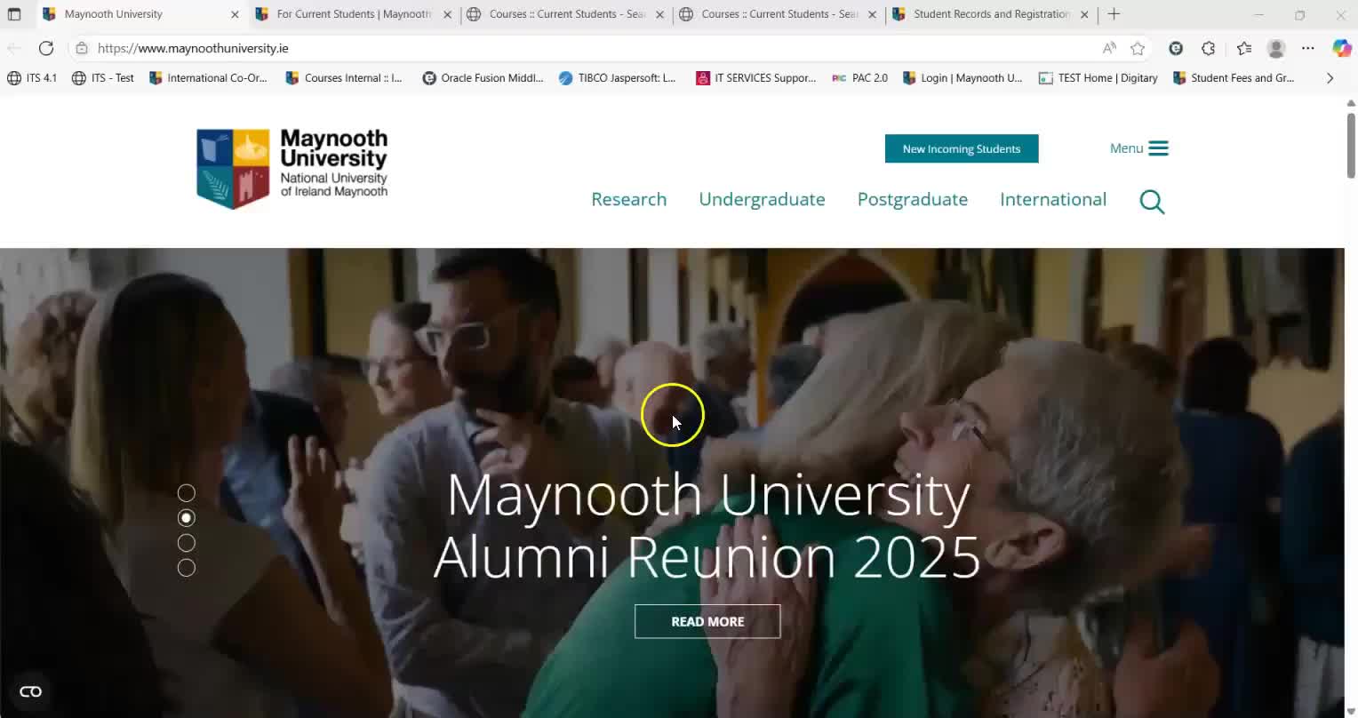 Maynooth University Screencast-o-matic Home Page