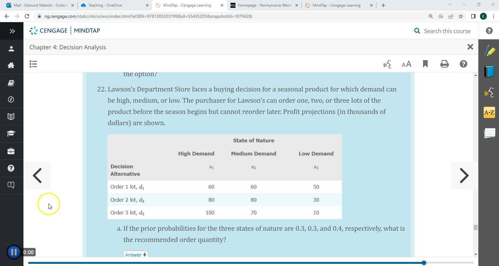 Decision Trees and EVSI