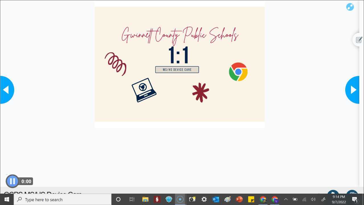GCPS/SGHS Student 1:1 Device StudentVUE Sign-Off