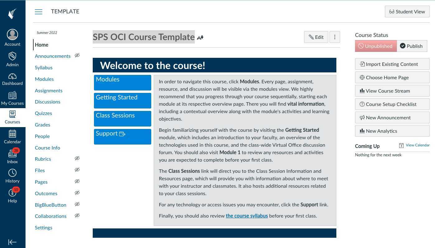 Introduction to SPS templates