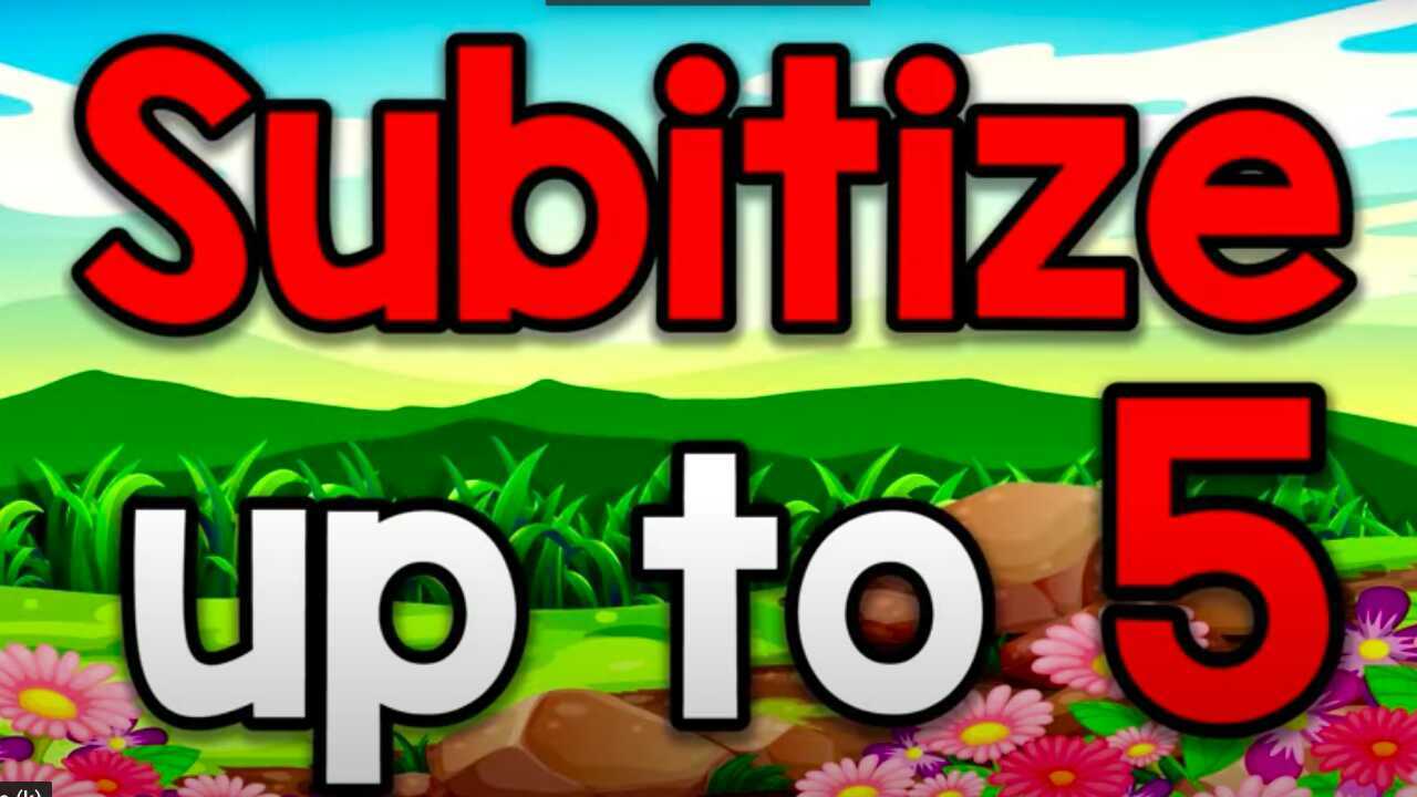 Jack Hartmann Subitize to 5