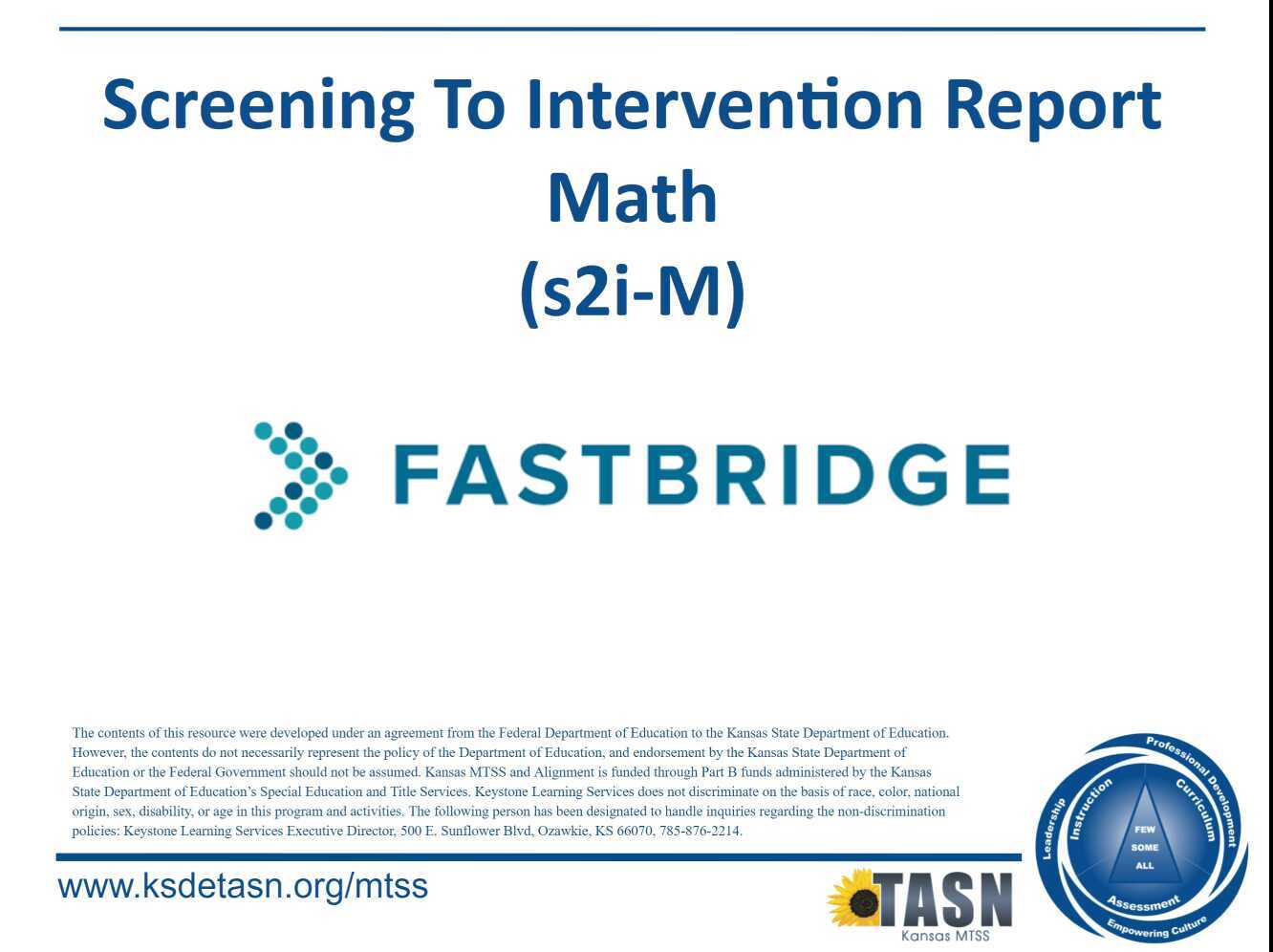 FastBridge Resources