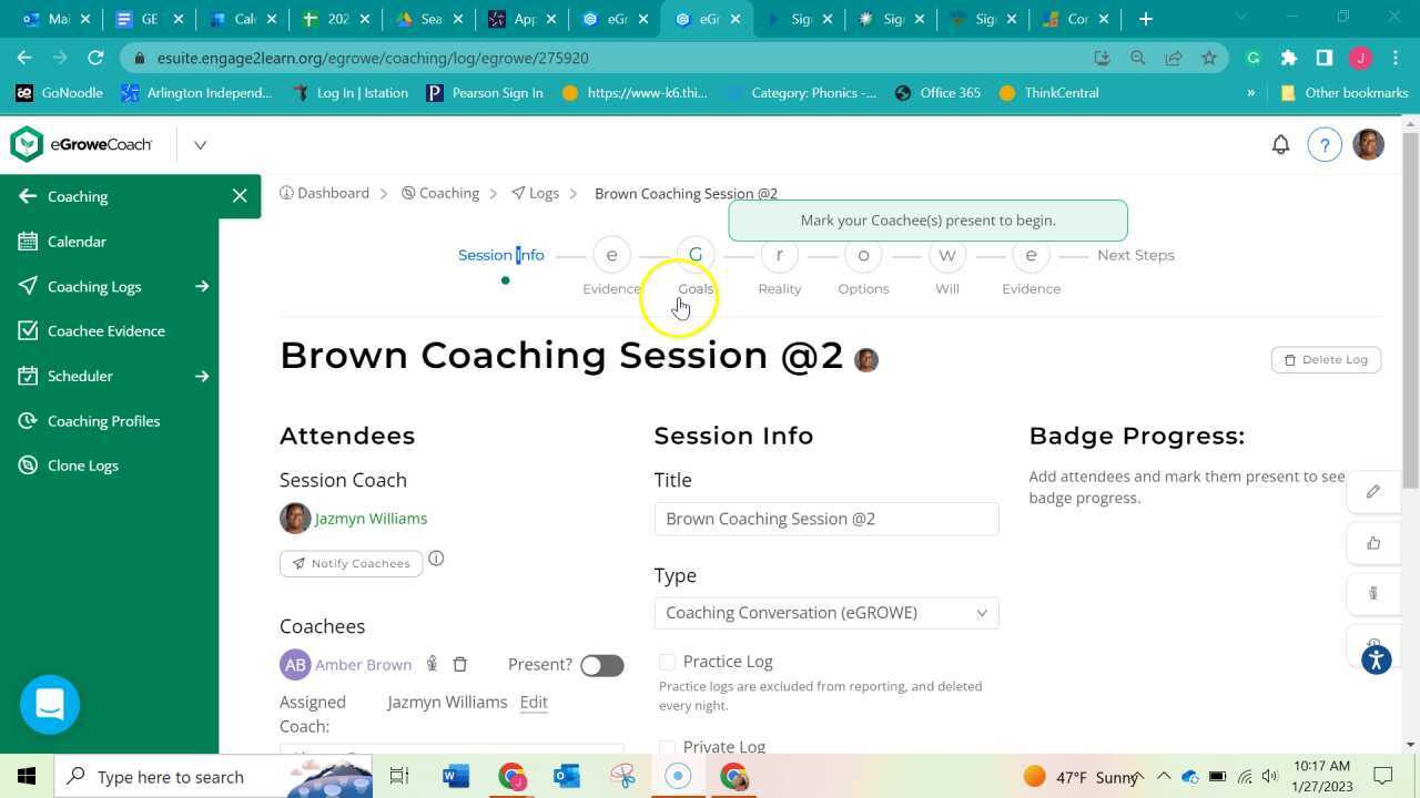 Brown Coaching #2