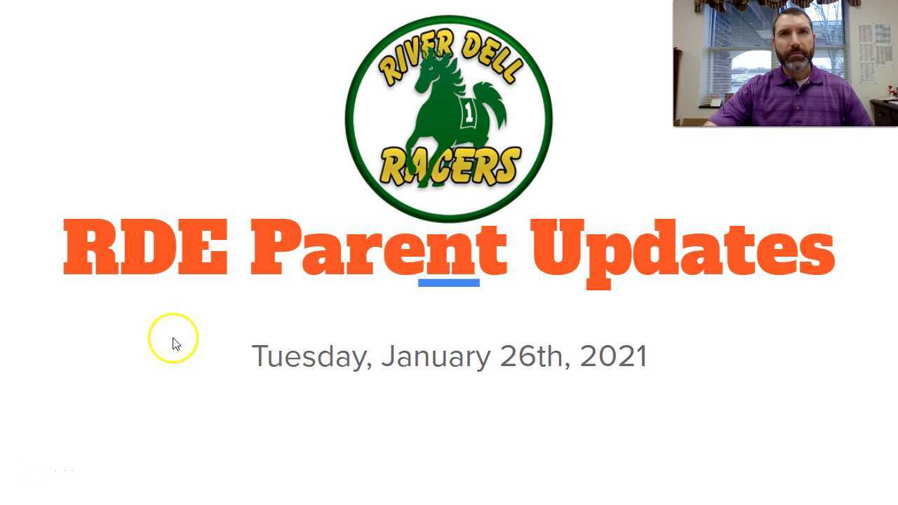 Parent Update for 1/26/2021