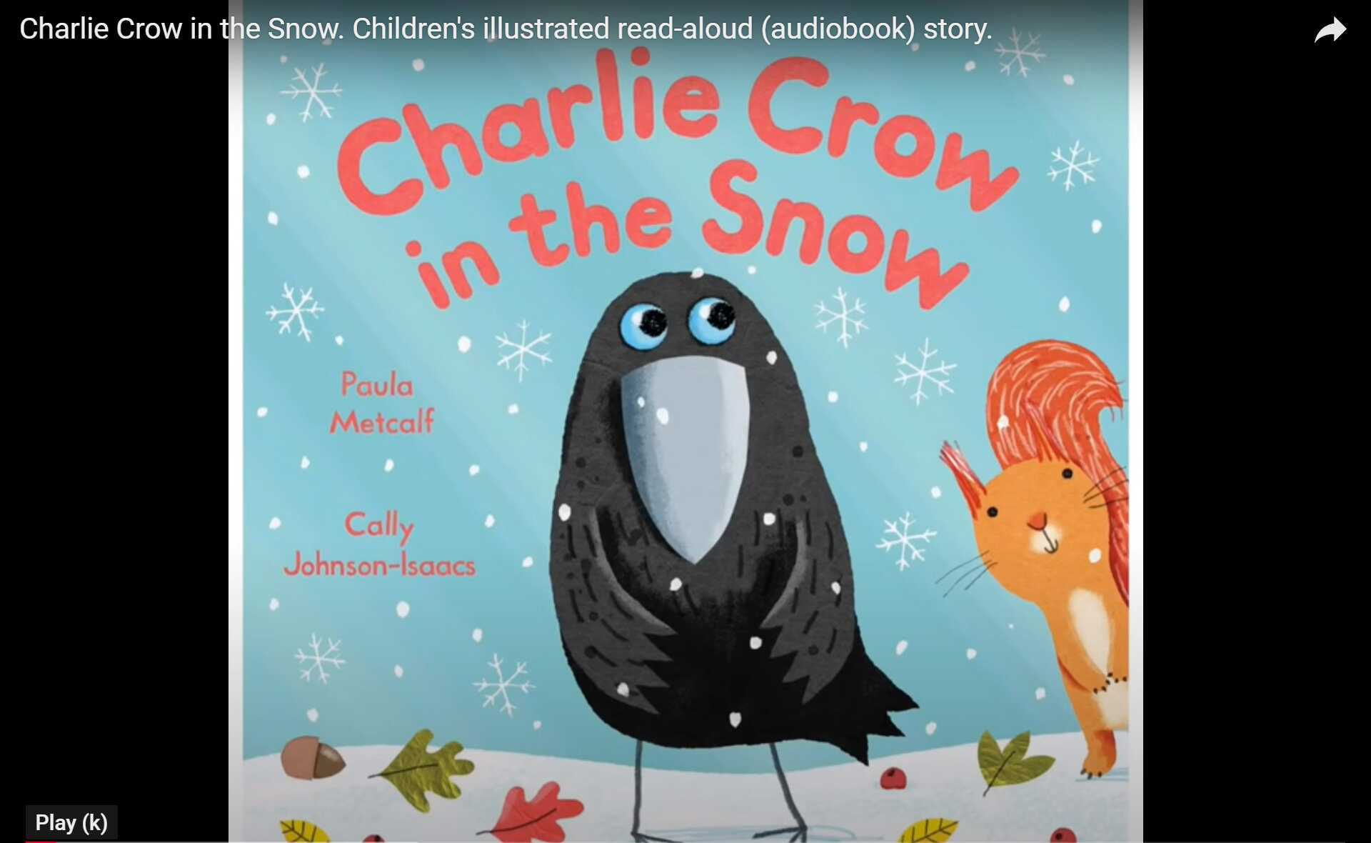 Charlie Crow in the Snow