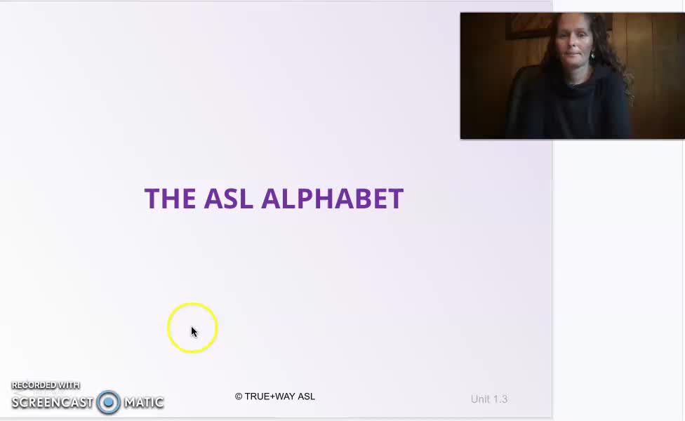 Unit 1 1.3 ASL Foundation