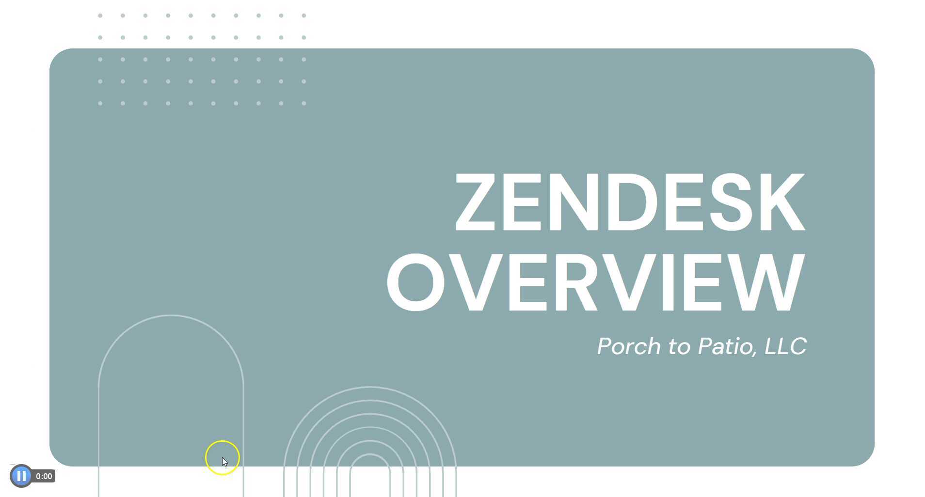 Zendesk Overview