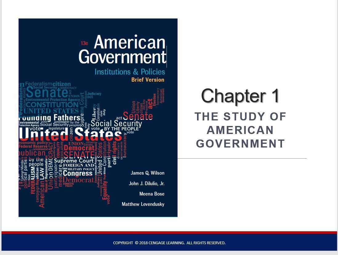 Fed. Govt.-Chapter 1 PPT Recorded Lecture