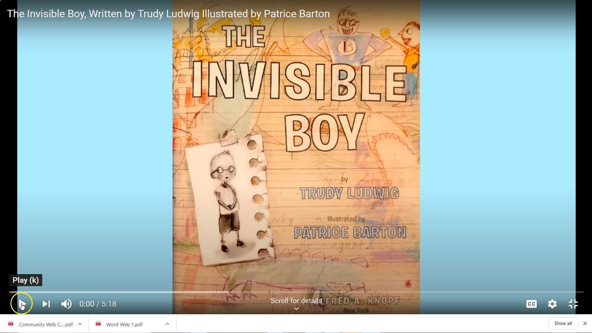 The Invisible Boy