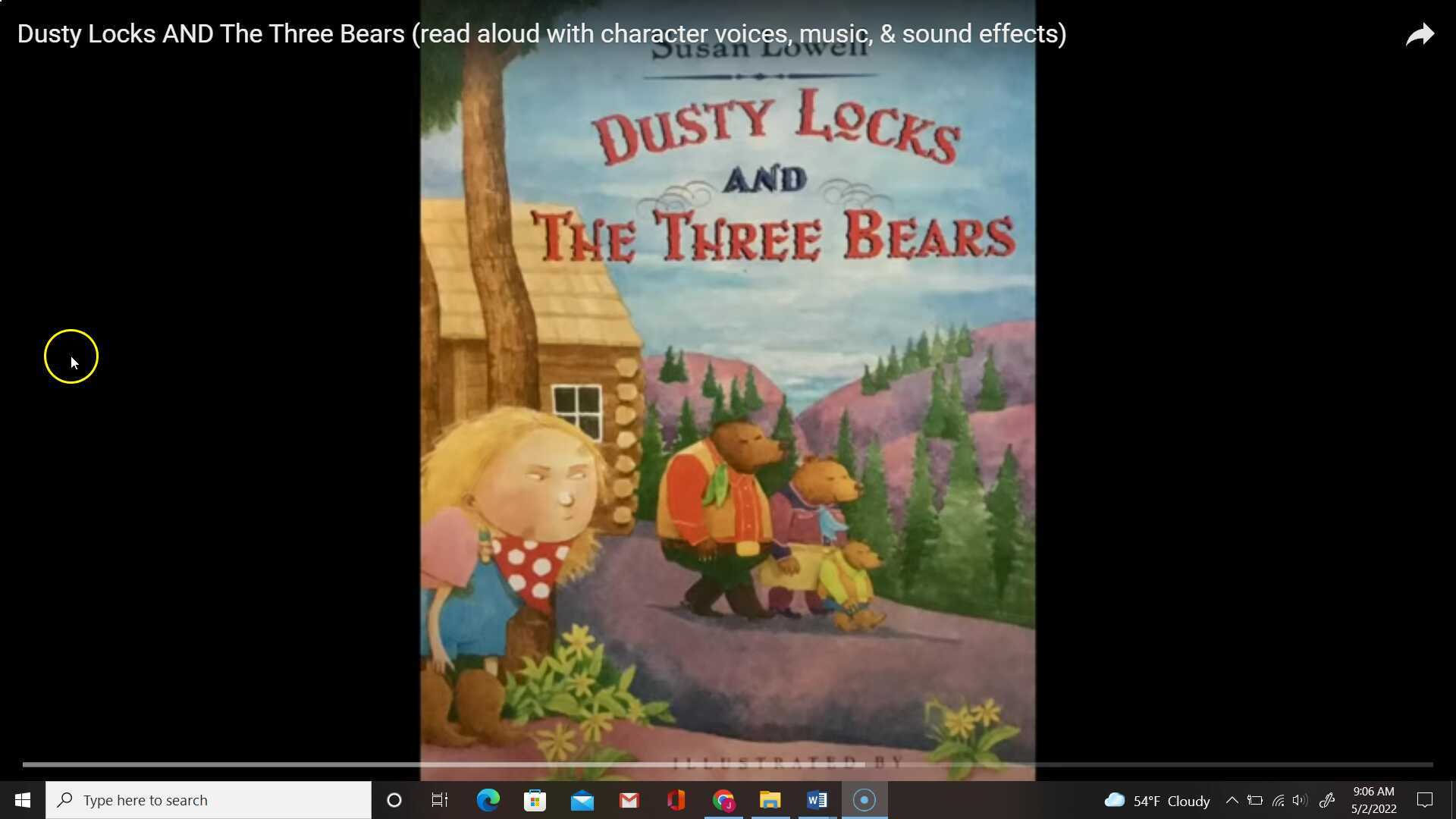 Dusty Locks and the Three Bears