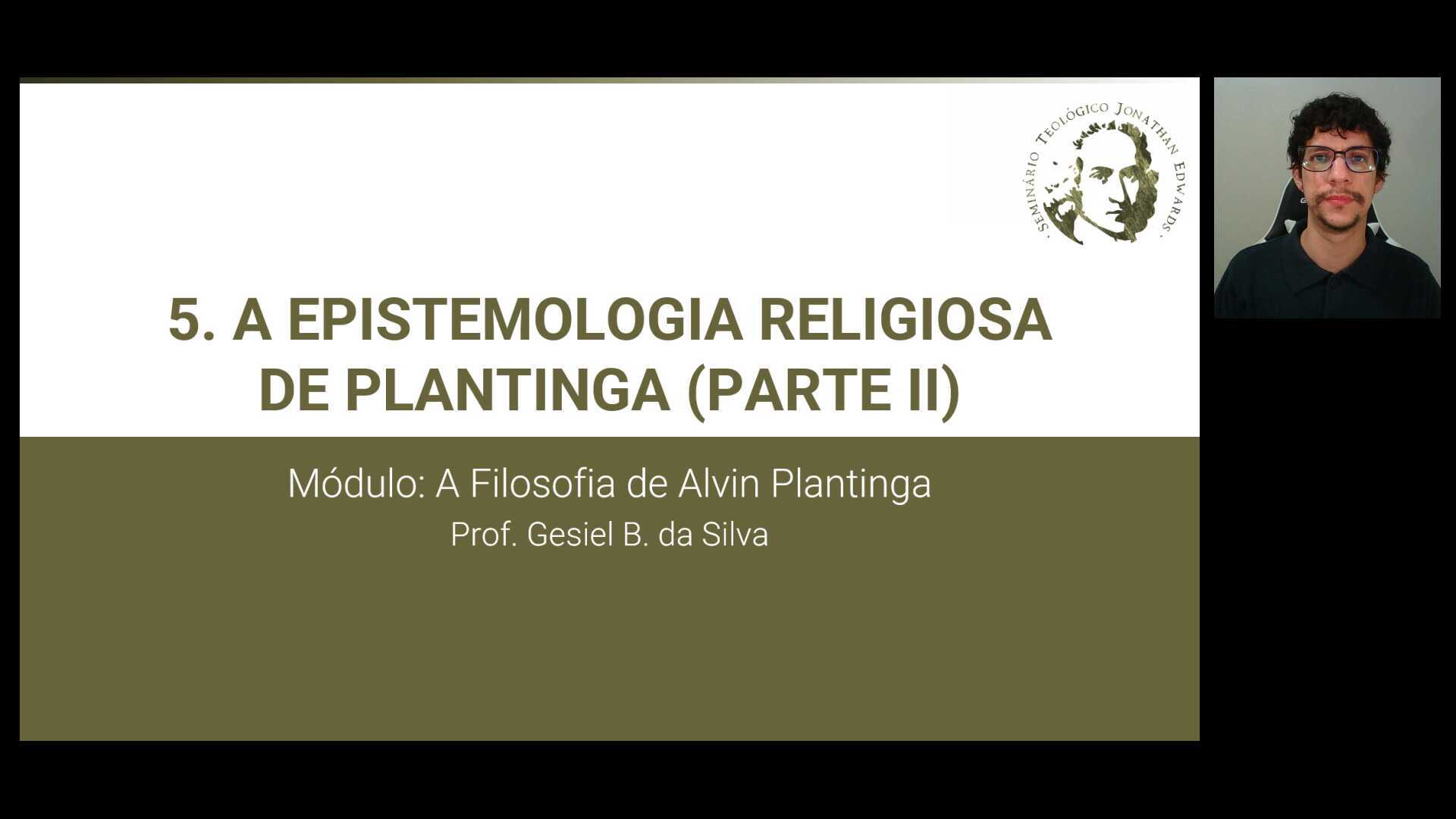 Aula 5 - Módulo Plantinga