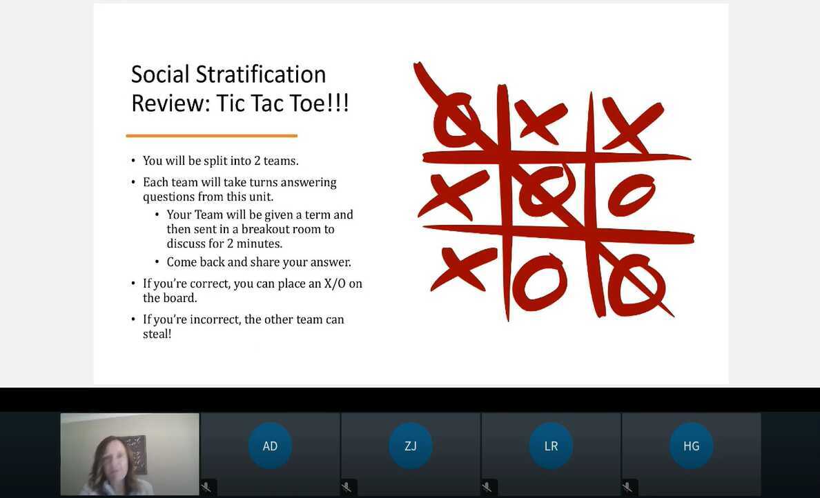 Western Region Library: Tic Tac Toe HS Sociology