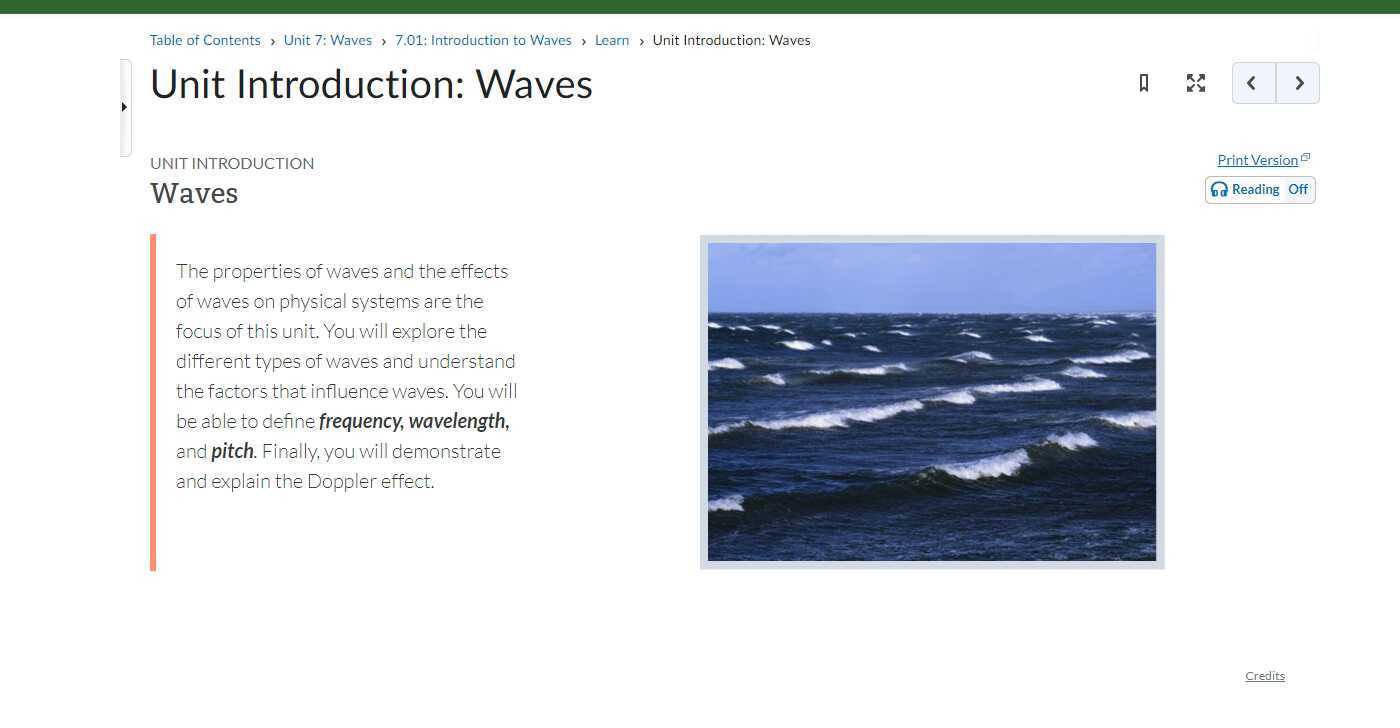 Introduction to Waves