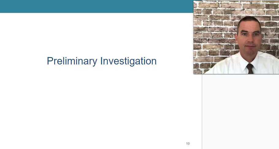 Preliminary Investigation