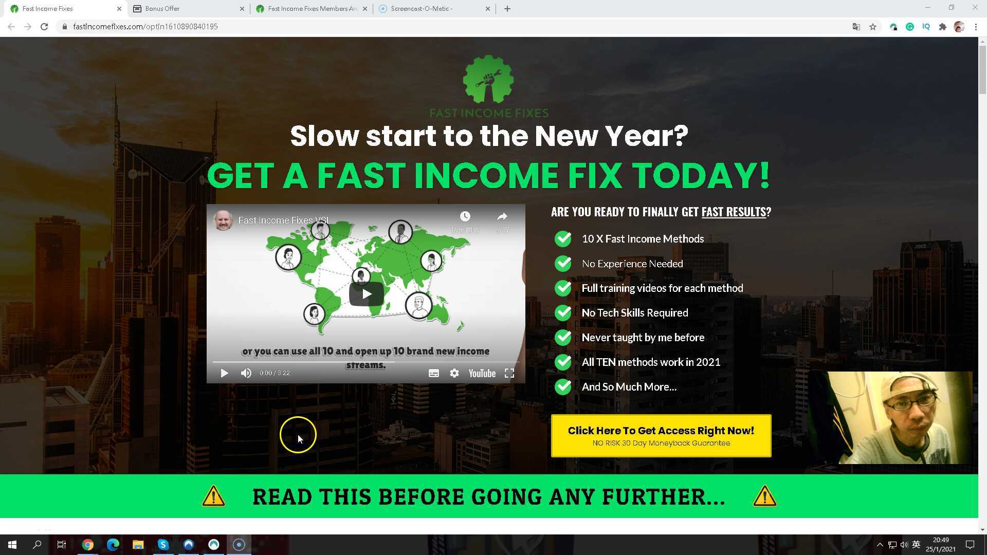 Fast Income Fixes Product Review