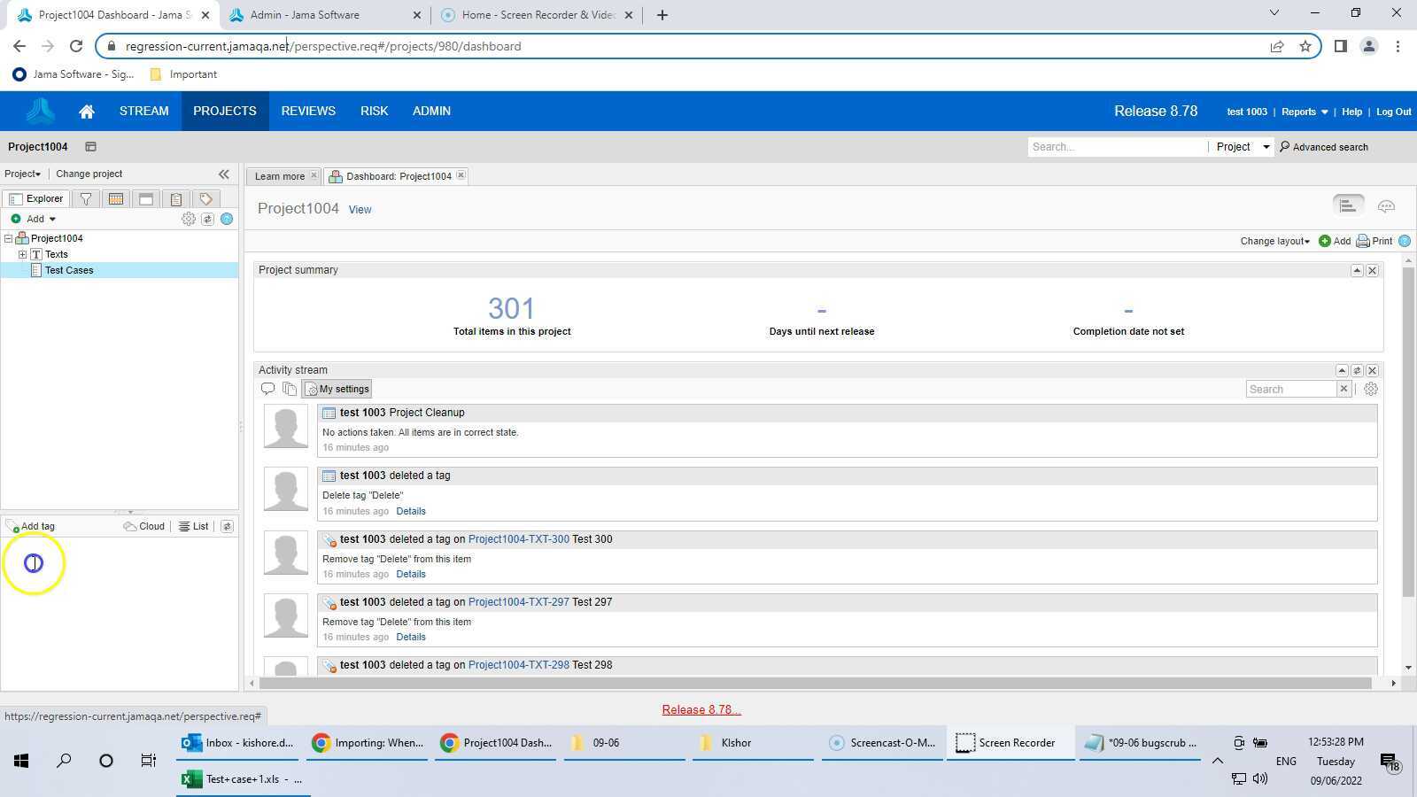 Jama Software Screencasts