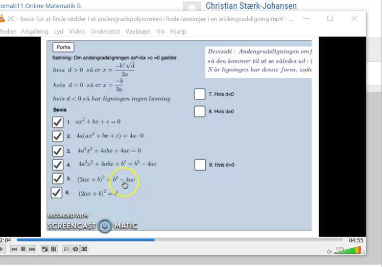 Mat B - 2C - Christian Stærk-Johansen