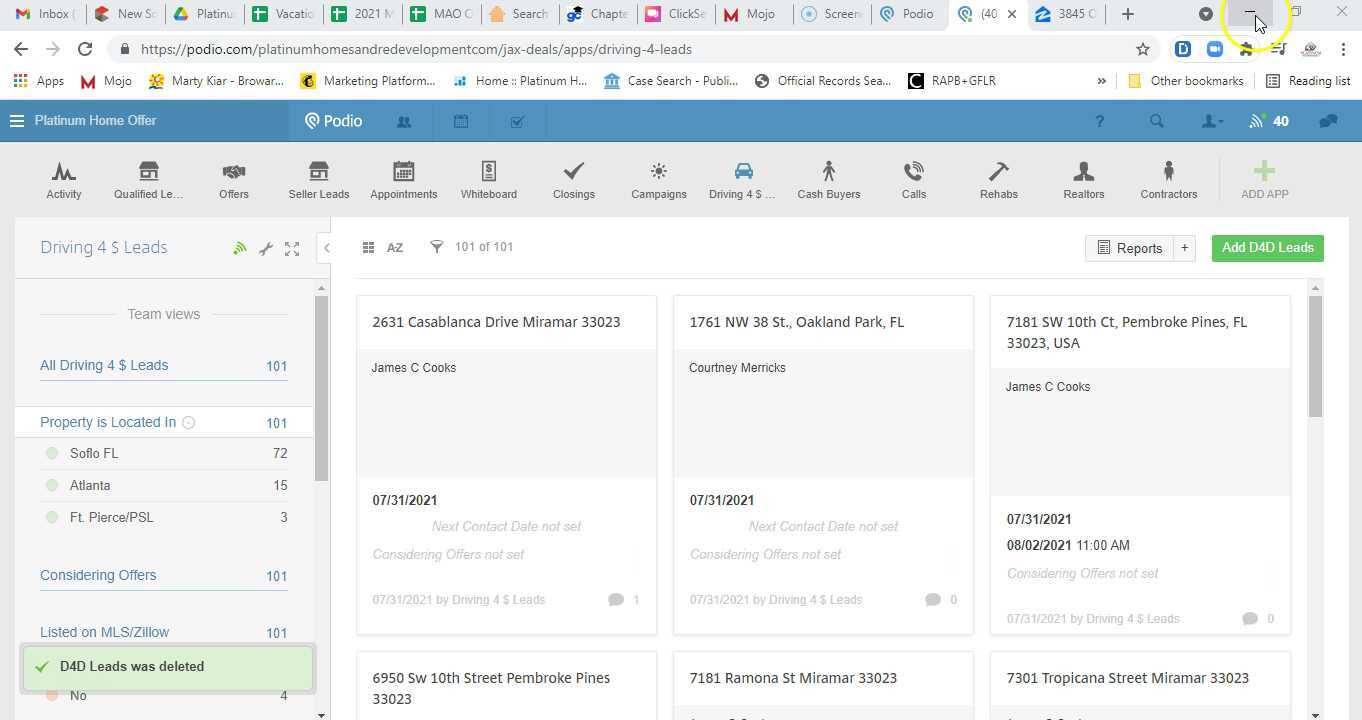 How to Submit a D4$ Lead through the Podio Webform