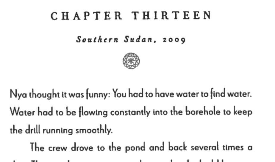 Chapter 13 A Long Walk To Water Chapter 13 A Long Walk To Water