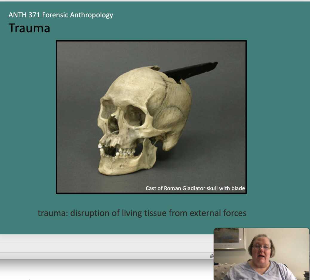 Trauma PowerPoint lecture (47:22min)