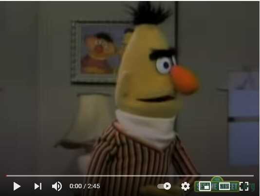 Sesame Street - Bert Gets Angry