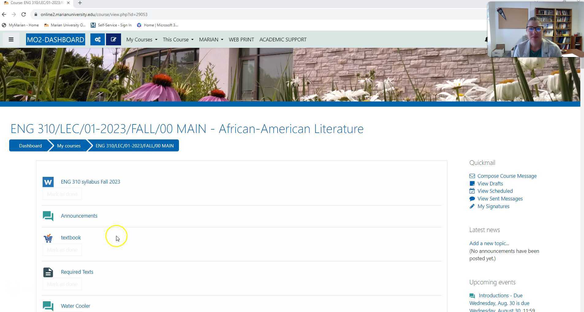 ENG 310 Introductory Video Fall 2023
