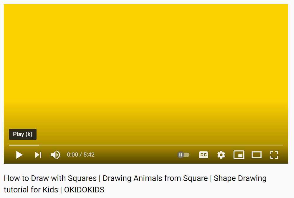 How to Draw with Squares | Drawing Animals from Square