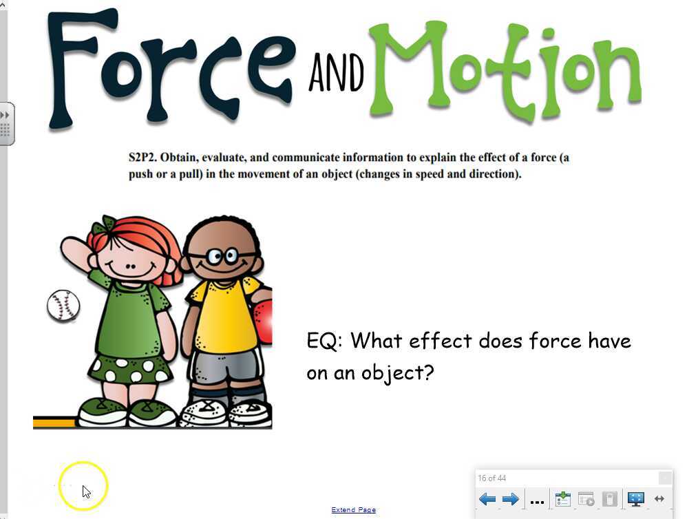 Force & Motion Review Day