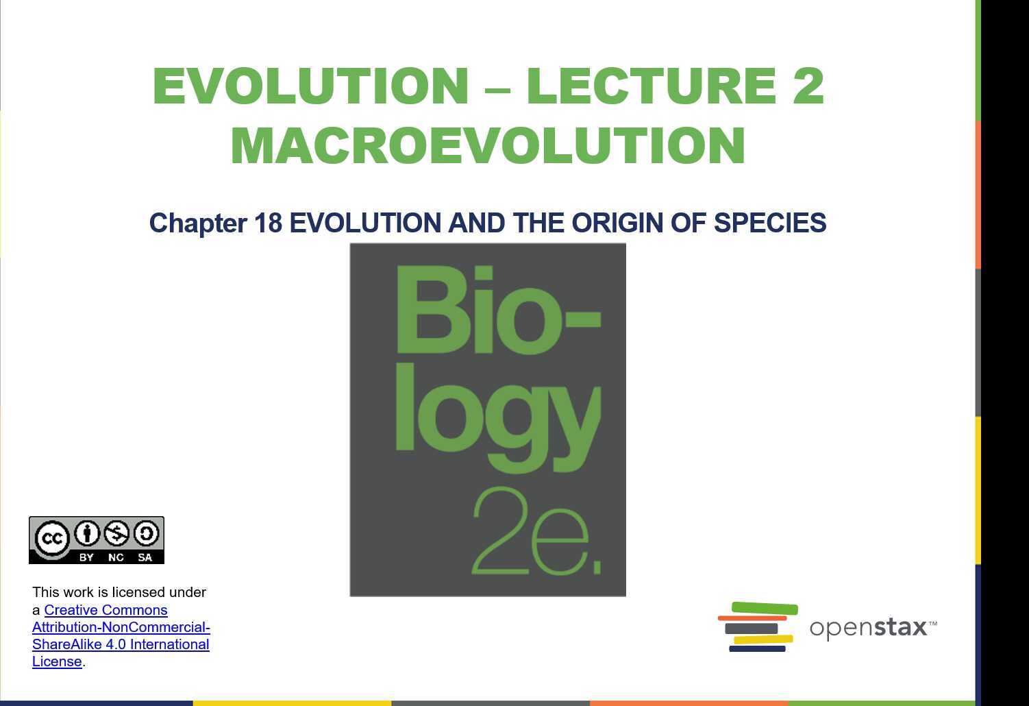 Lecture 2 Macroevolution