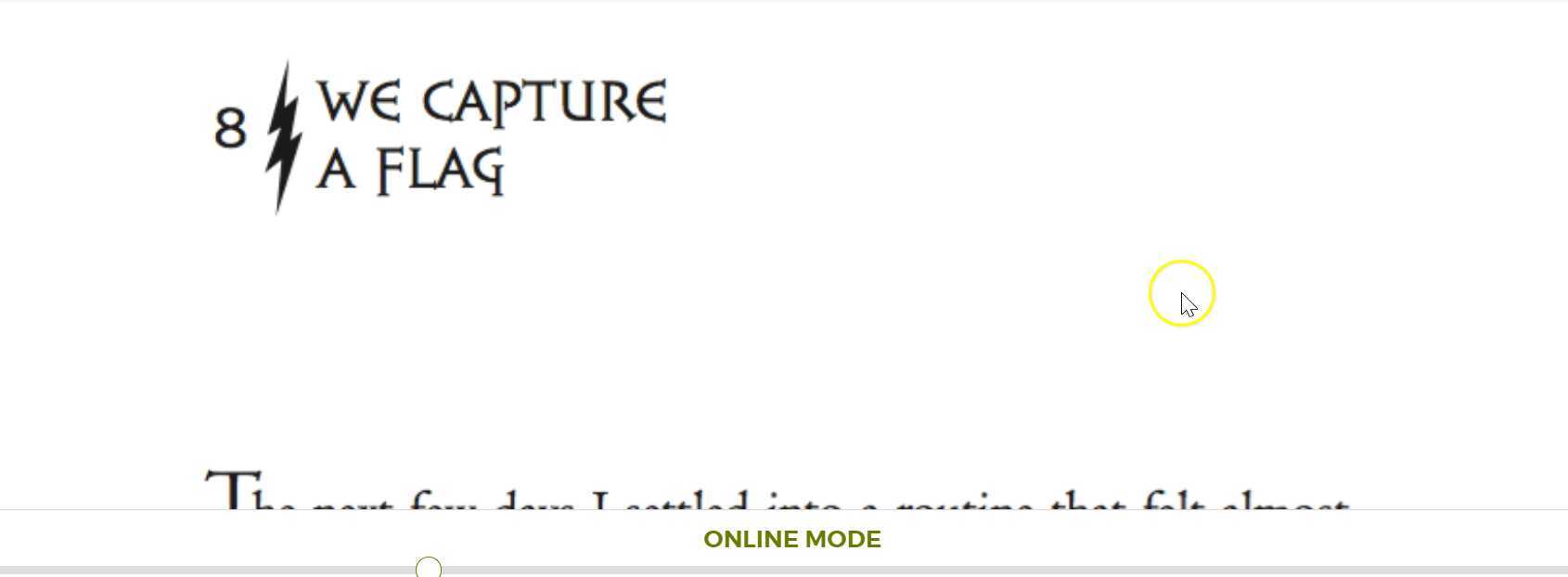 Percy Jackson chapter 8