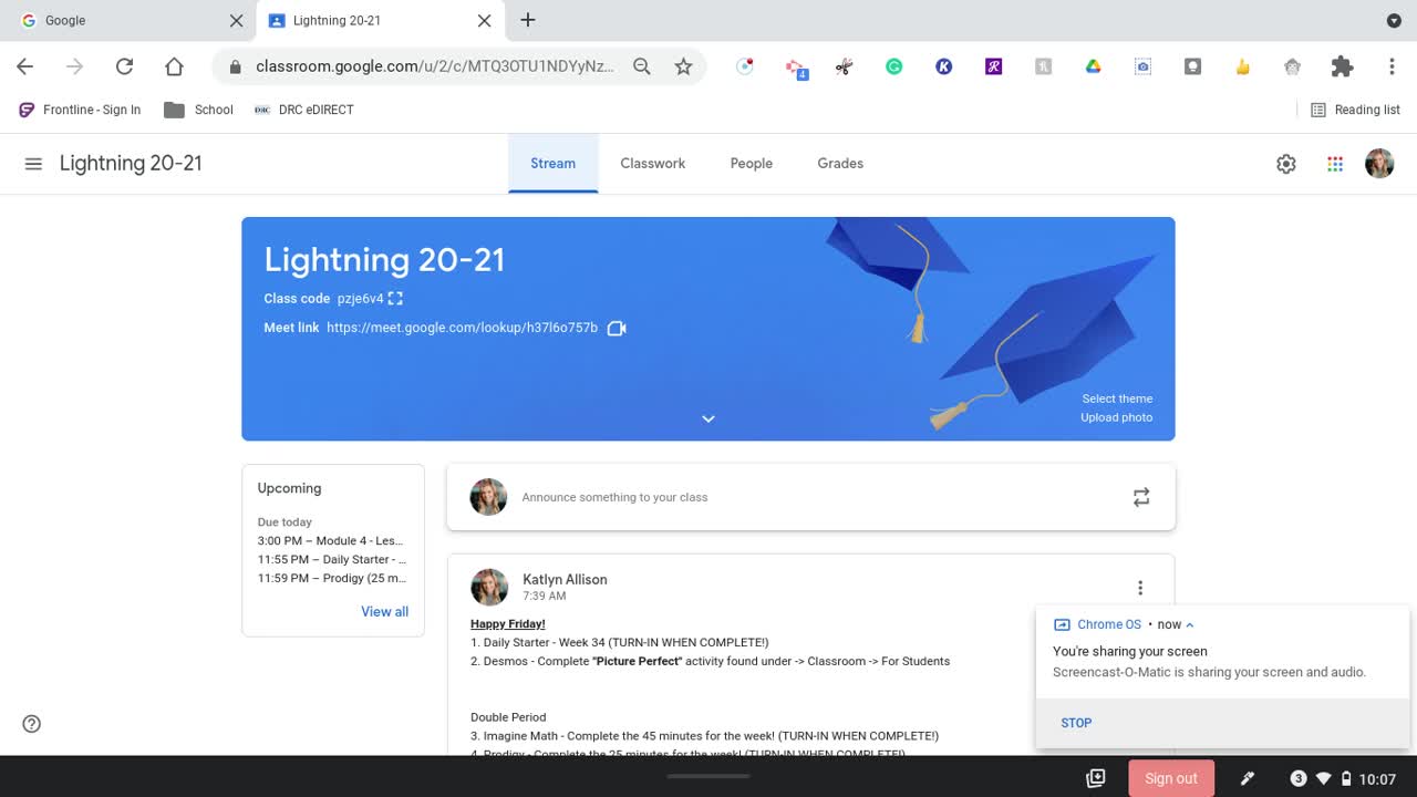 Coordinate Plane - Amusement Park Project - Video 1