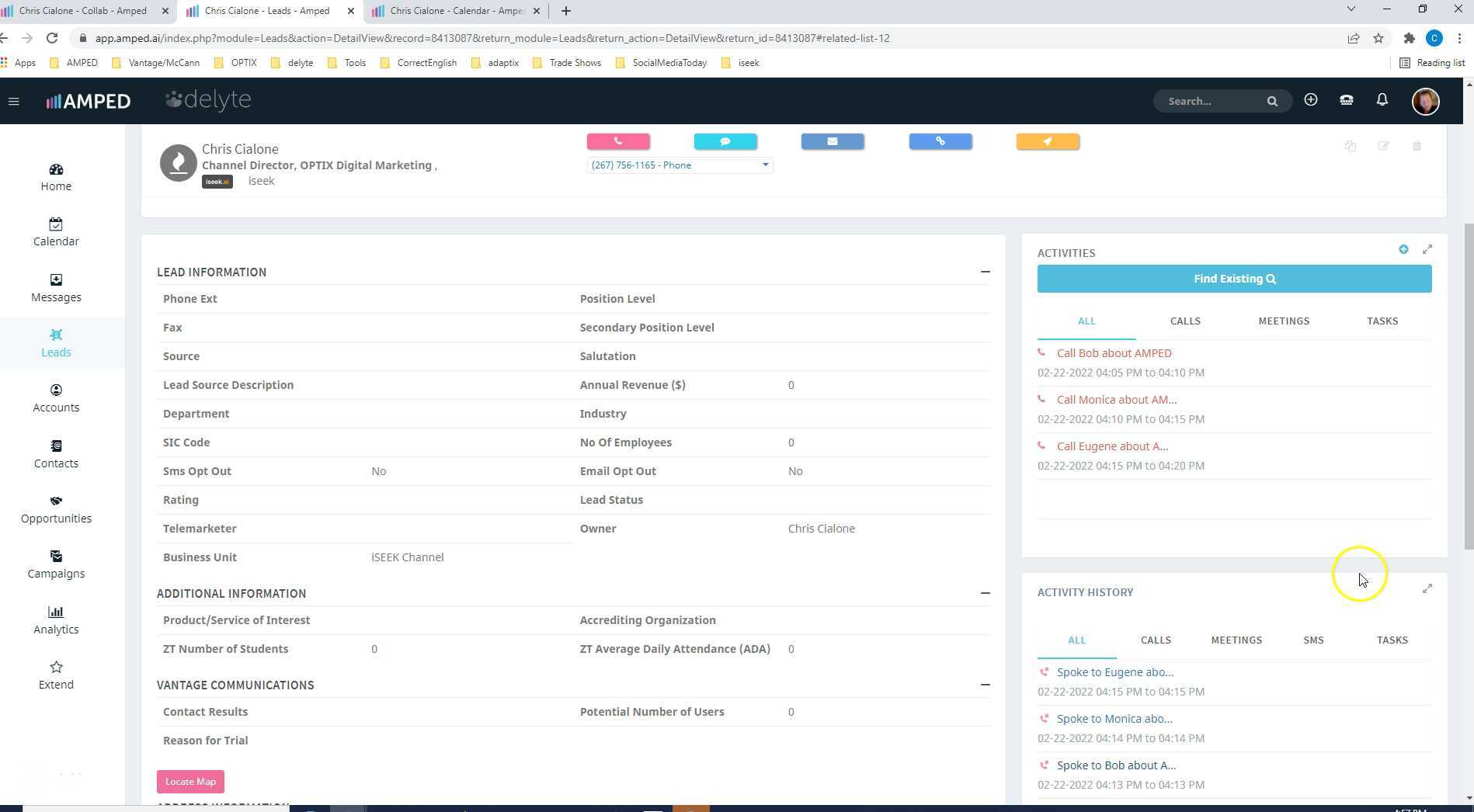 AMPED - An added benefit to upgrading the Calendar for CRM click to ...