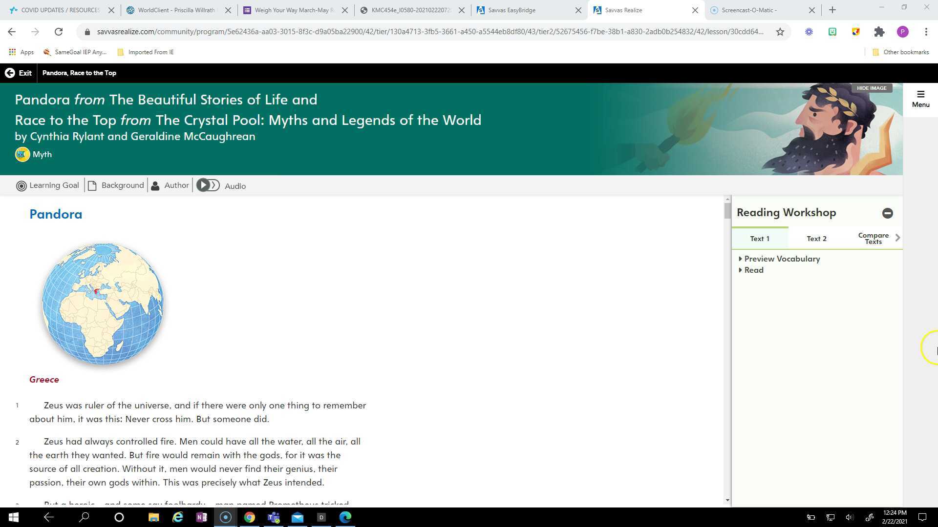 Unit 4 Week 5 Close Read