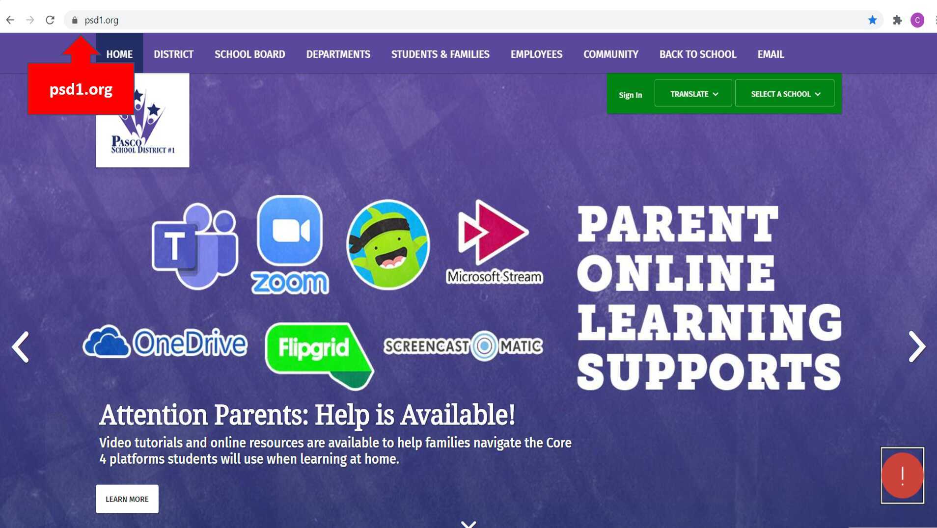 Parent Portal