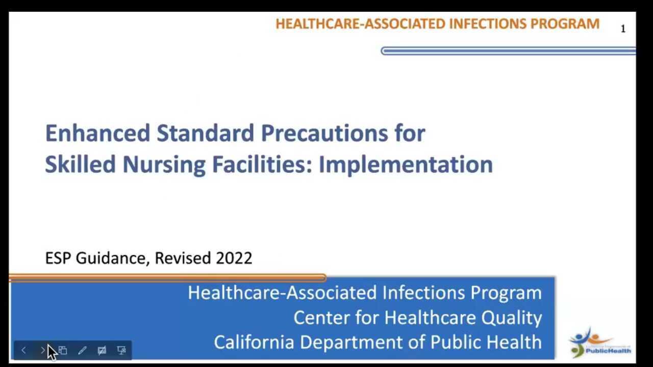 ESP for SNF Webinar Module Two