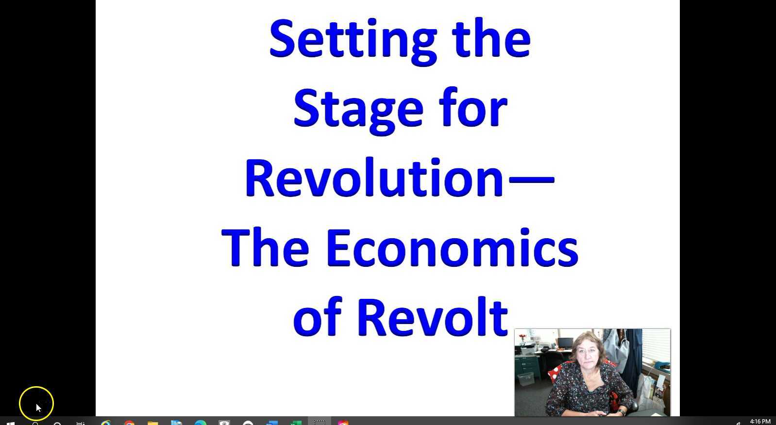 Economics of Revolt